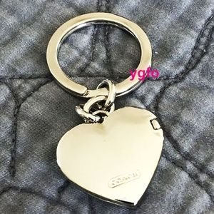 Coach | Accessories | New Coach Signature Heart Photo Locket Key Chain ...